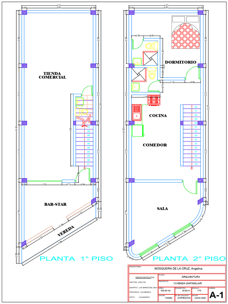 Proyecto Vivienda Unifamiliar Hoyo de Pinares | PDF