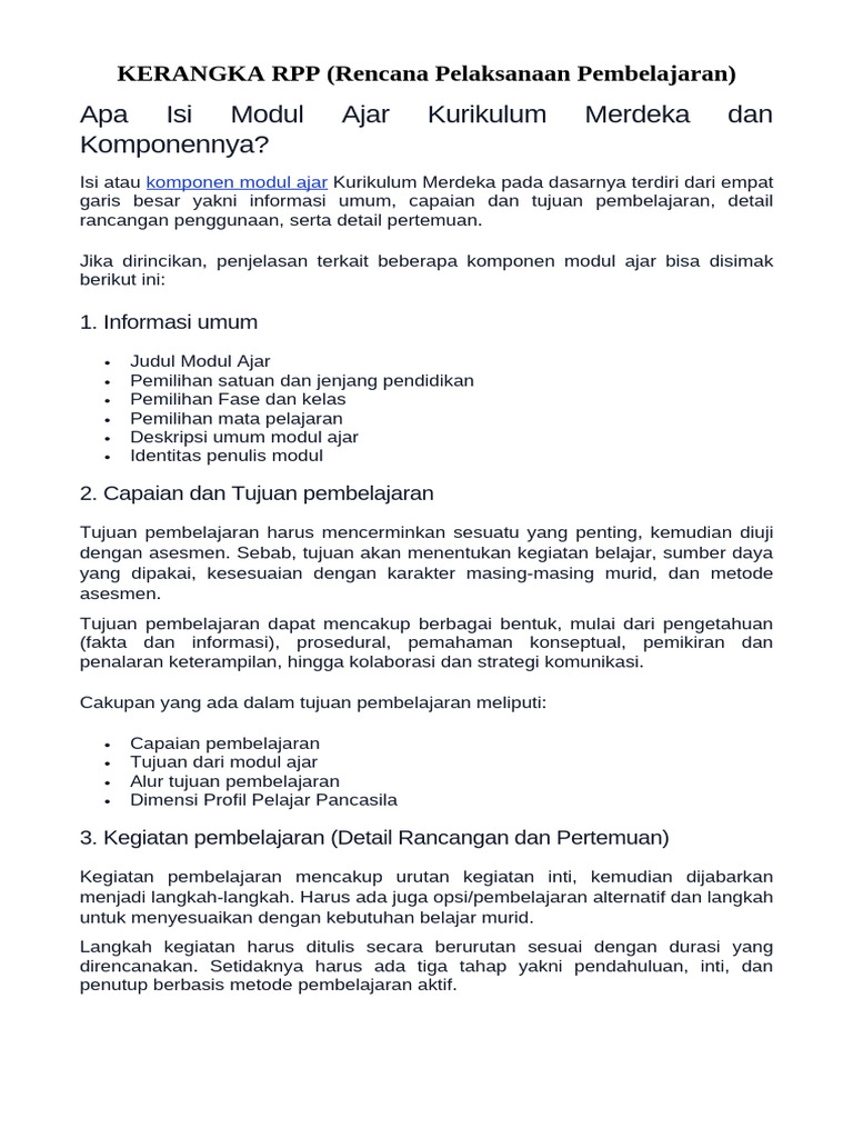 RPP Deep Learning Pjok | PDF