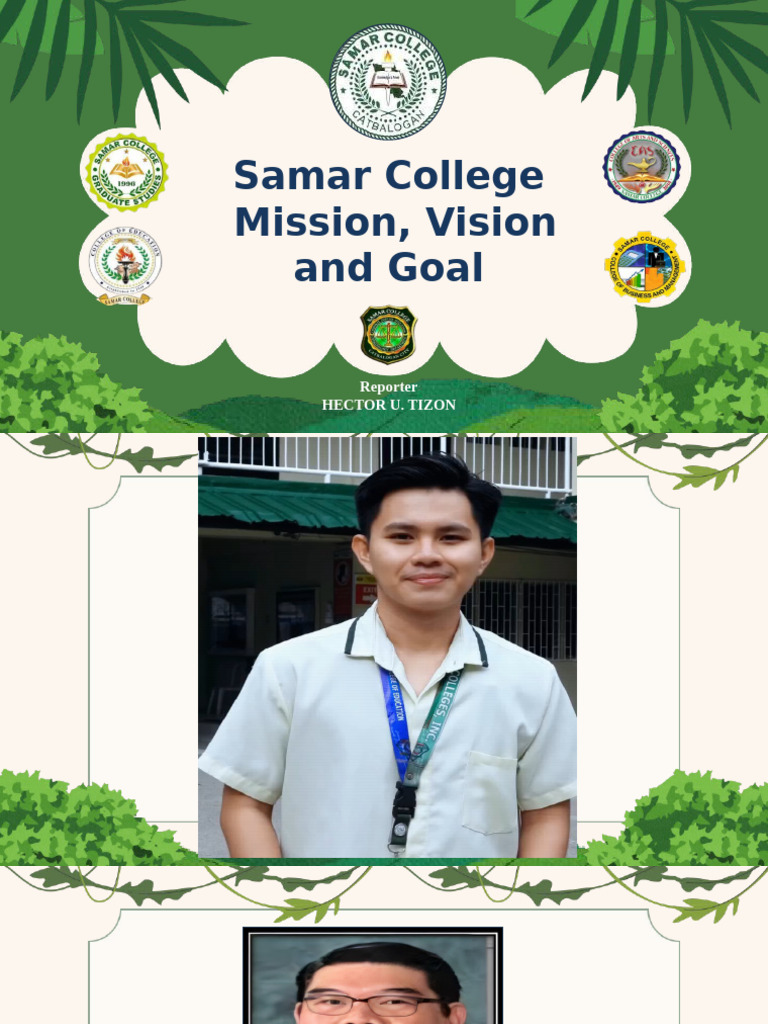 Samar College Mission and Vision Overview | PDF | Schools
