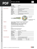 PowerCat 6 Bulk U/UTP Cable Overview | PDF | Electronics | Physical ...