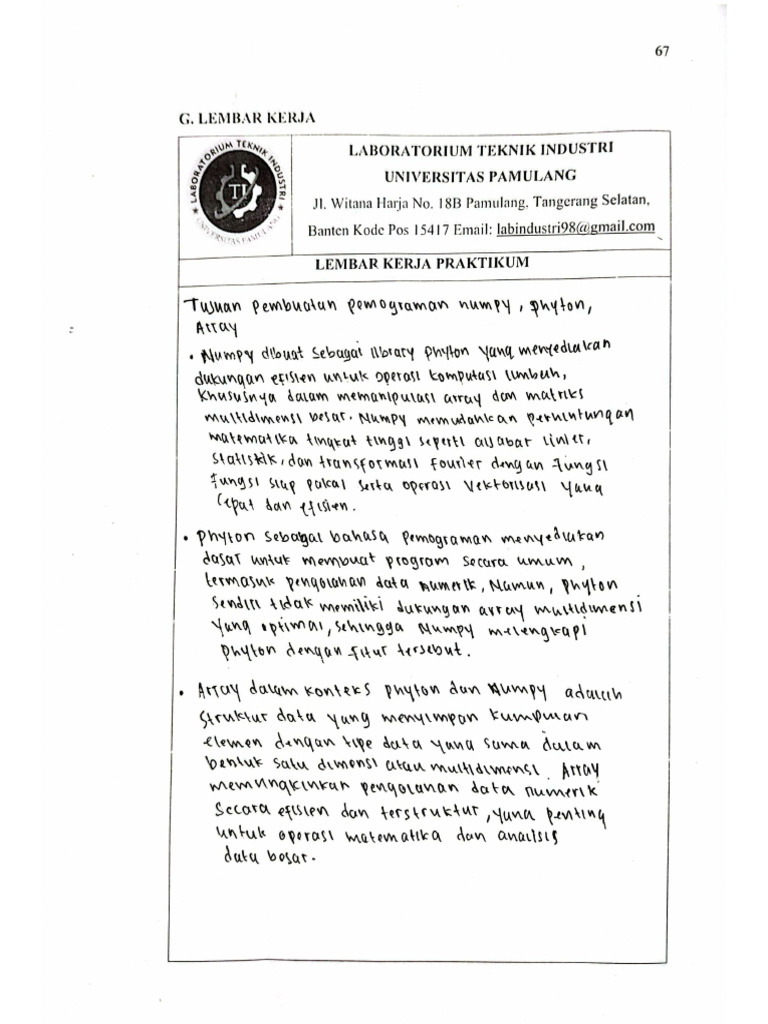 Tugas Pertemuan 5 Galih | PDF