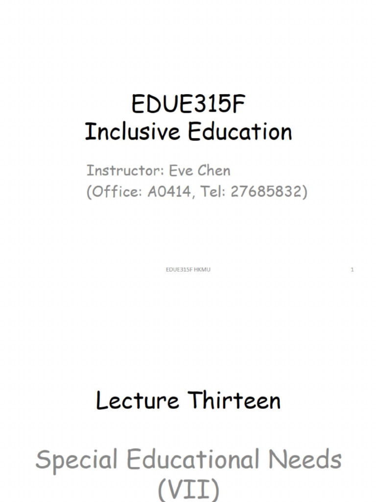 W10 Specific Learning Difficulties | PDF