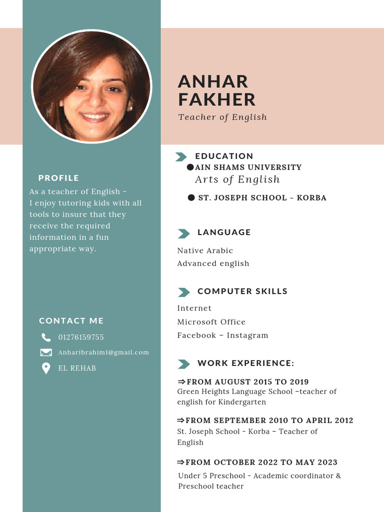 White Simple Student CV Resume | PDF