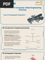 Tutorial 4-Orthographic Projections | PDF