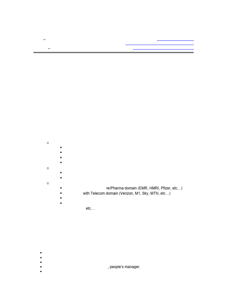 Resume - RPA Leadership - PMP - 20+yrs | PDF | Automation | Information ...