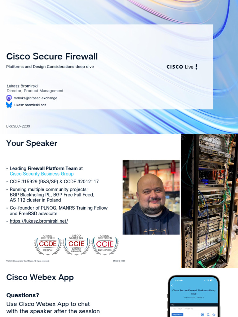Cisco Secure Firewall Overview and Specs | PDF | Network Interface ...