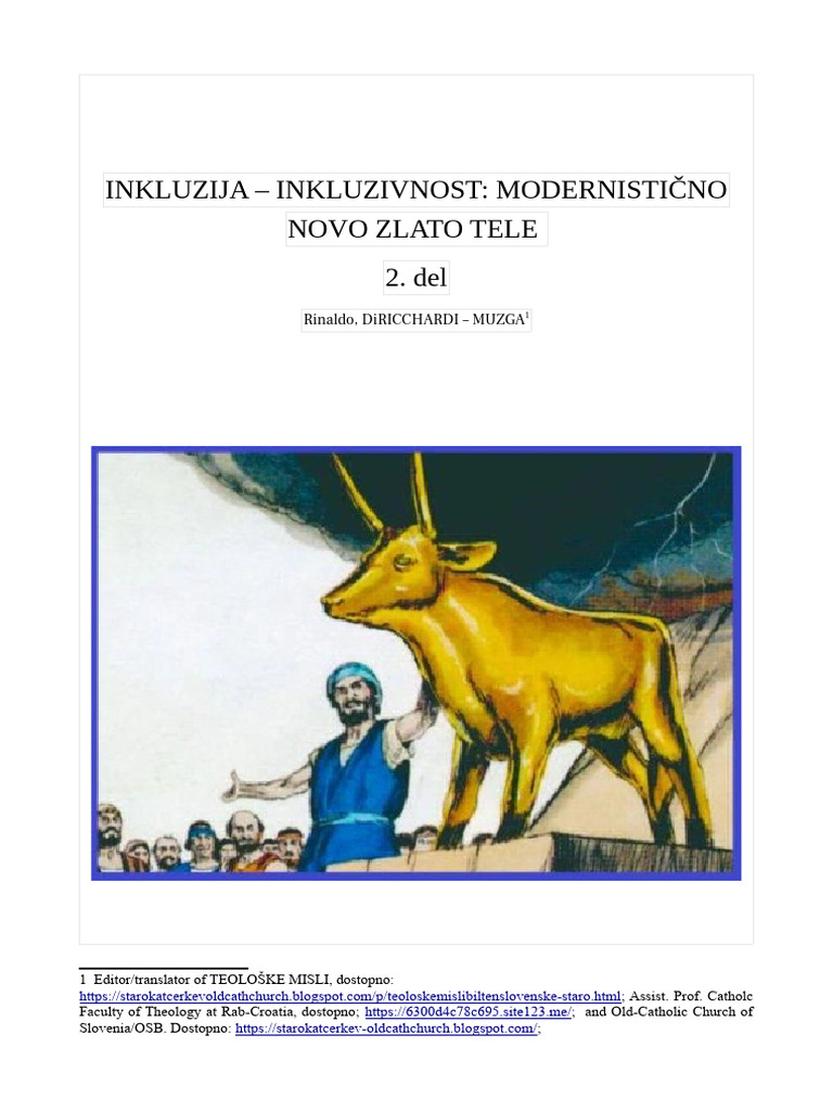 2 Del Inkluzija - Inkluzivnost Modernistično Tele | PDF