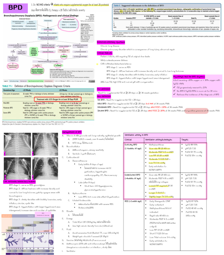 2ค BPD | PDF | Respiration | Respiratory Diseases