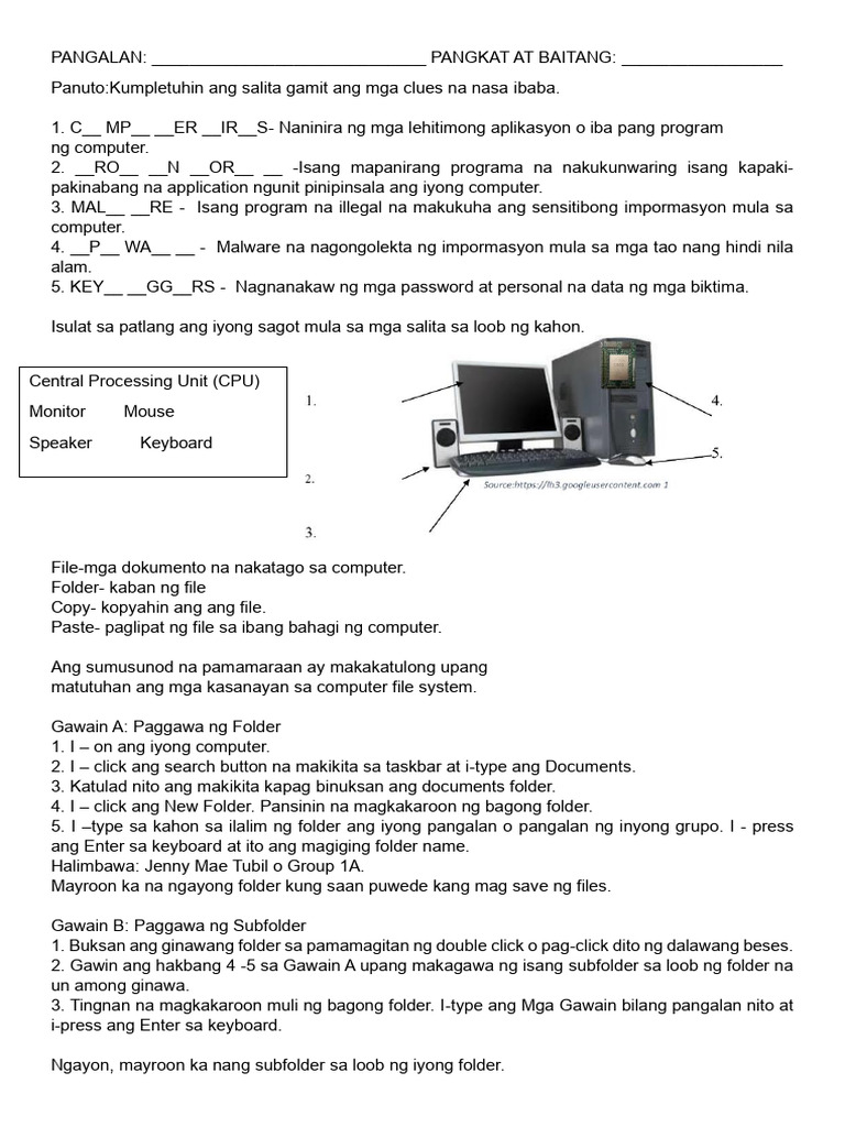 Epp Week 2 Alternate Activity | PDF