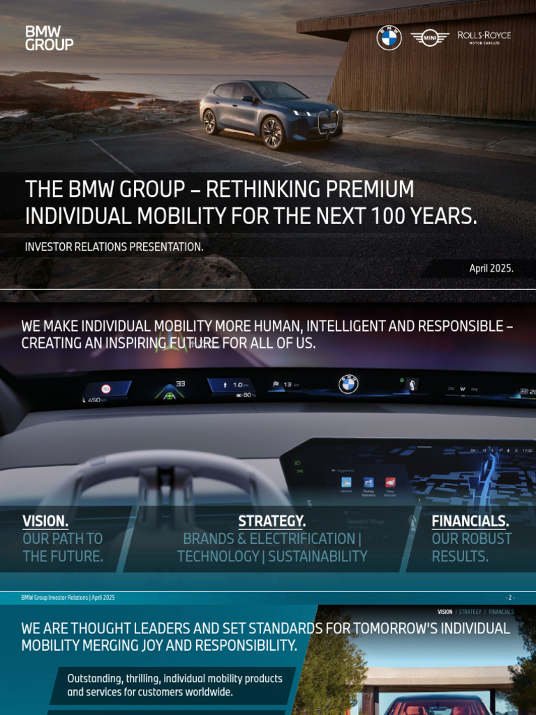 BMW Group Investor Relations 2025 Overview | PDF | Plug In Hybrid ...