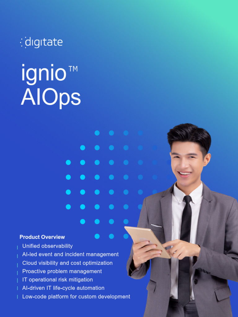 Ignio AIOps: Unified Observability & Automation | PDF | Artificial ...