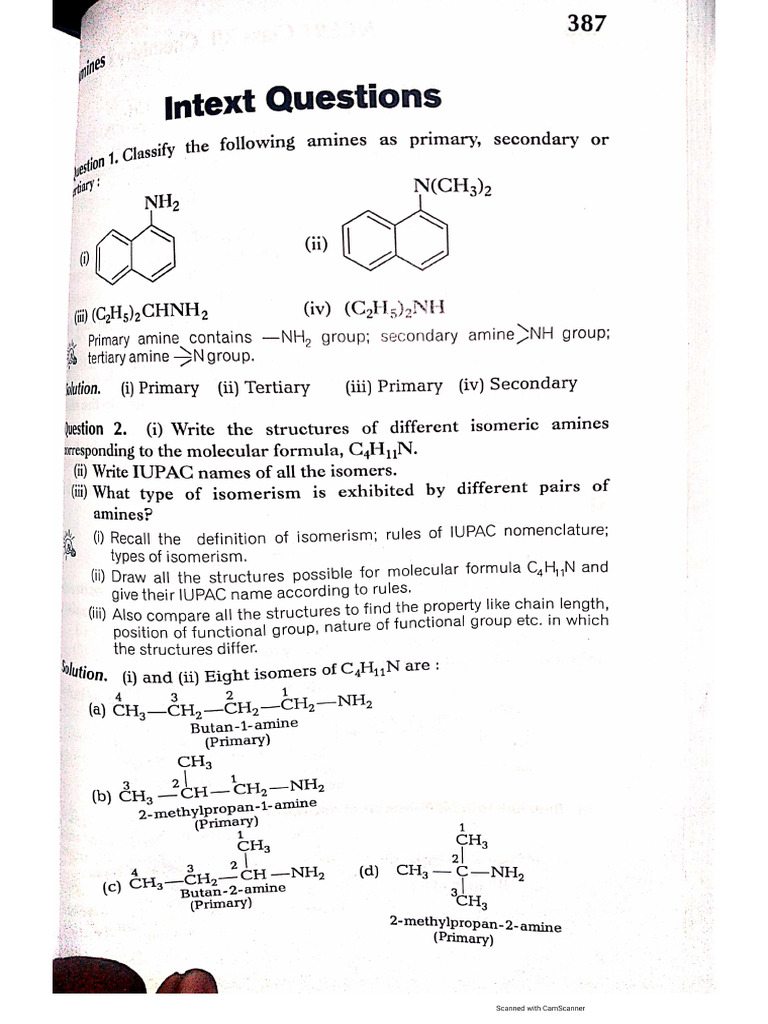 Chem Answer Key | PDF
