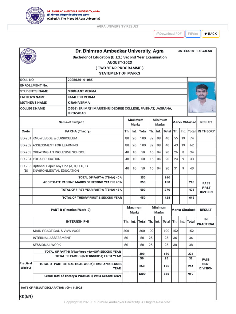Siddhant Verma | PDF | Educational Stages