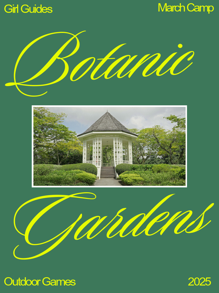Outdoor Games 25 Botanic Gardens PDF | PDF | Trees | Rainforest