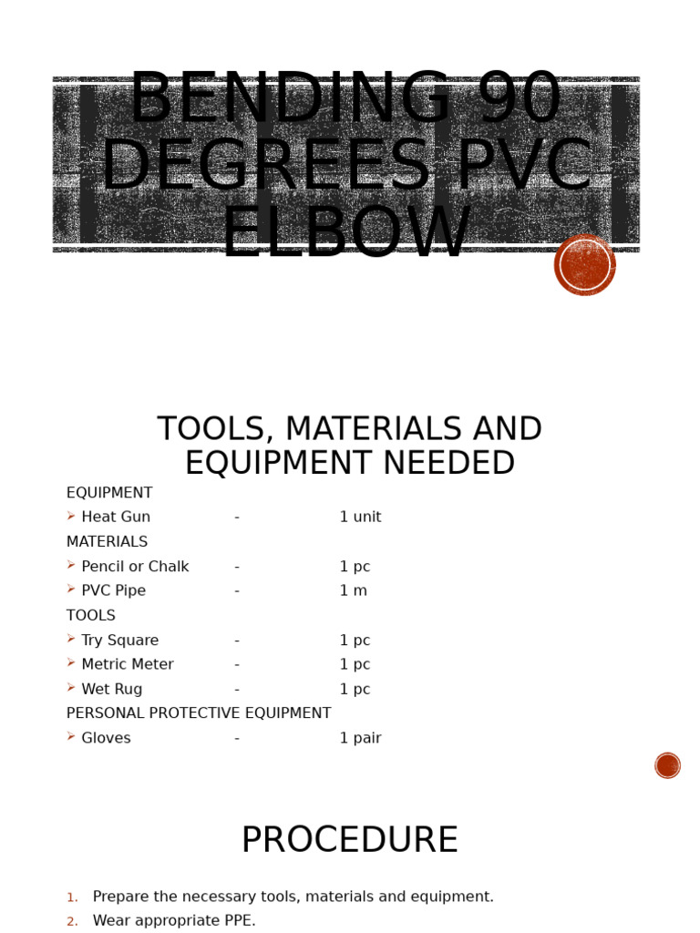 Bending PVC Pipe to 90 Degrees | PDF | Polyvinyl Chloride | Pipe (Fluid ...