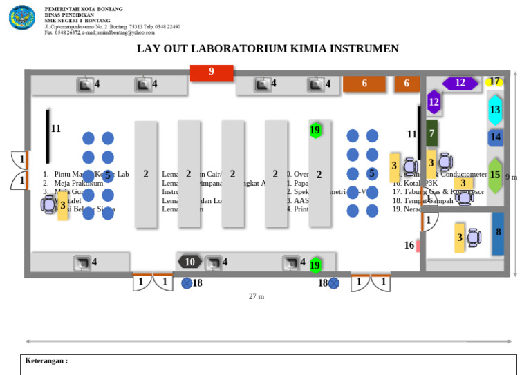 Denah Lab Instrument | PDF