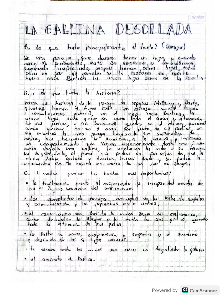 Gallina Degollada | PDF