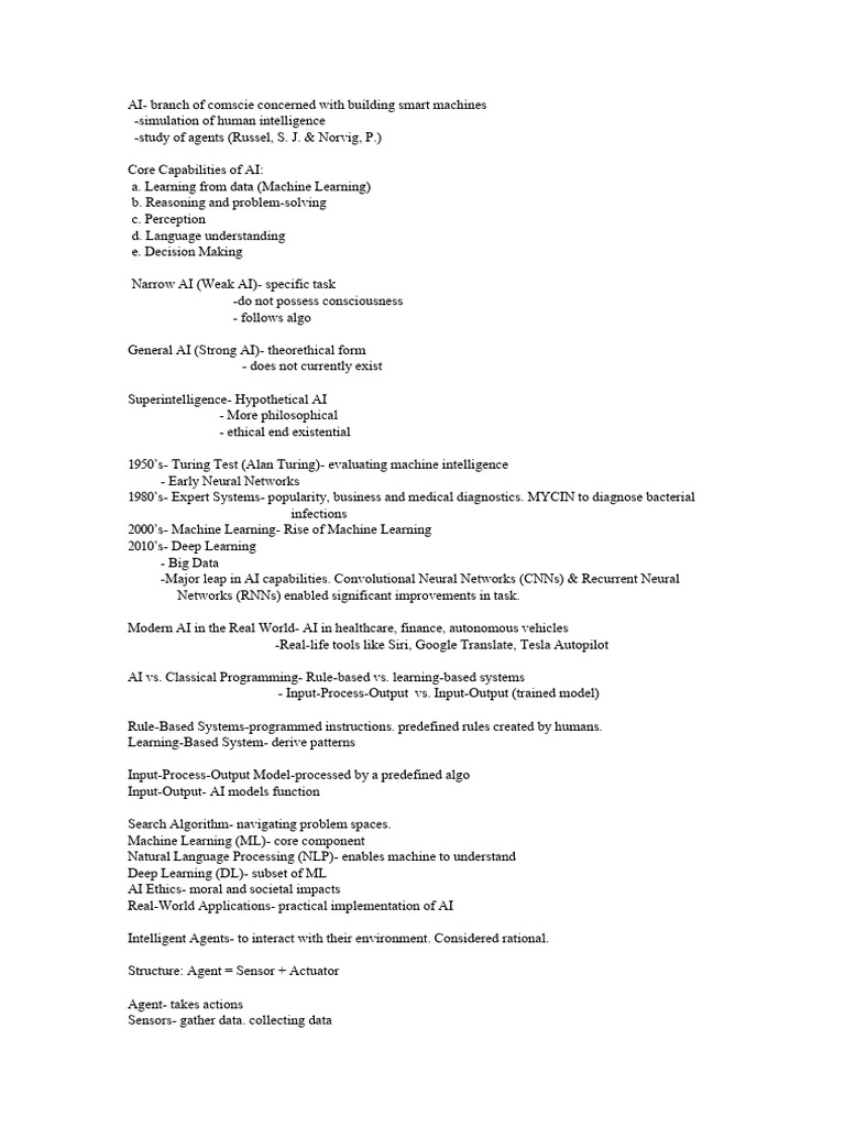 Free Elective Reviewer 2 | PDF | Artificial Intelligence | Intelligence (AI) & Semantics