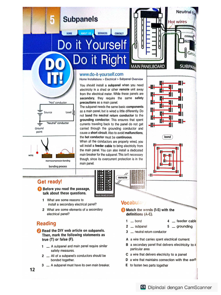 Book 2 Unit 5 - Subpanels | PDF