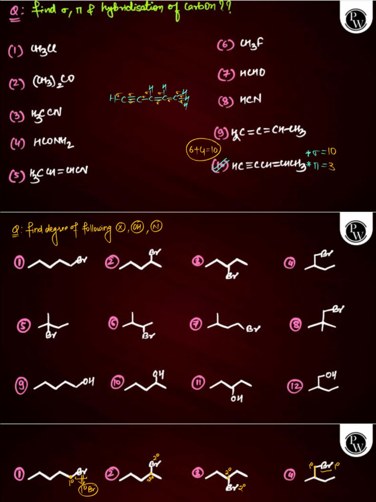 IUPAC Nomenclature 02 - Class Notes - Arjuna JEE 2.0 2025 | PDF