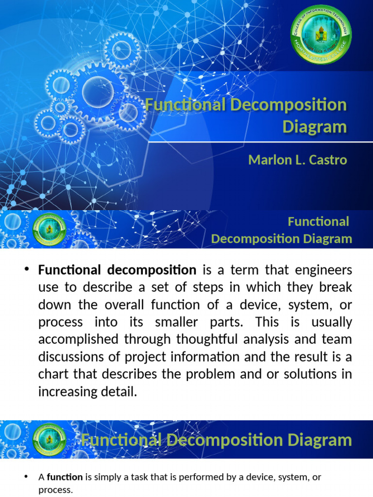 Functional Decomposition Diagram | PDF