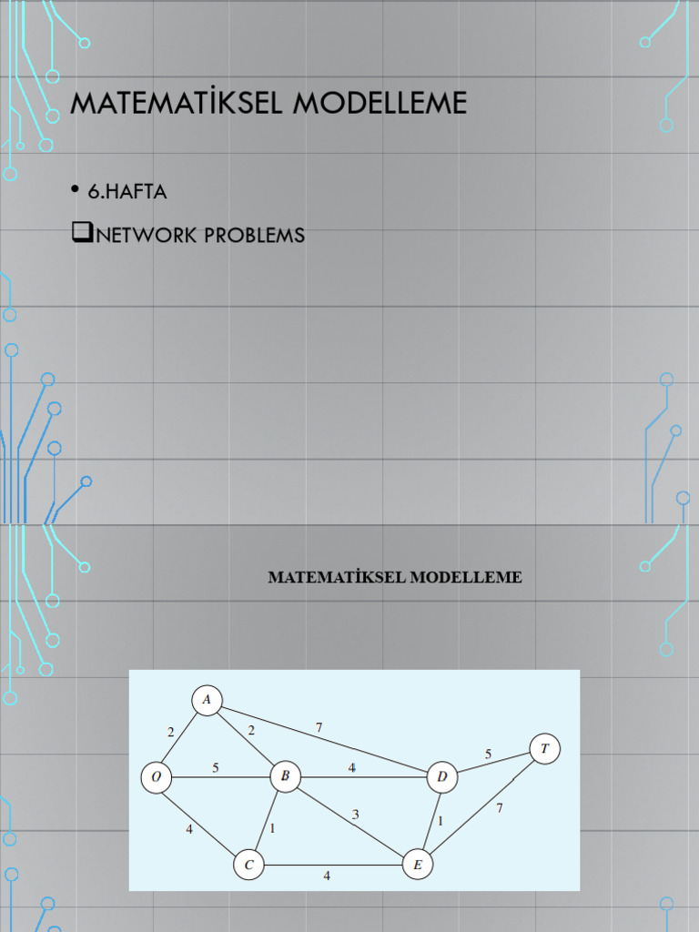 6 Hafta Matematiksel-Modelleme | PDF