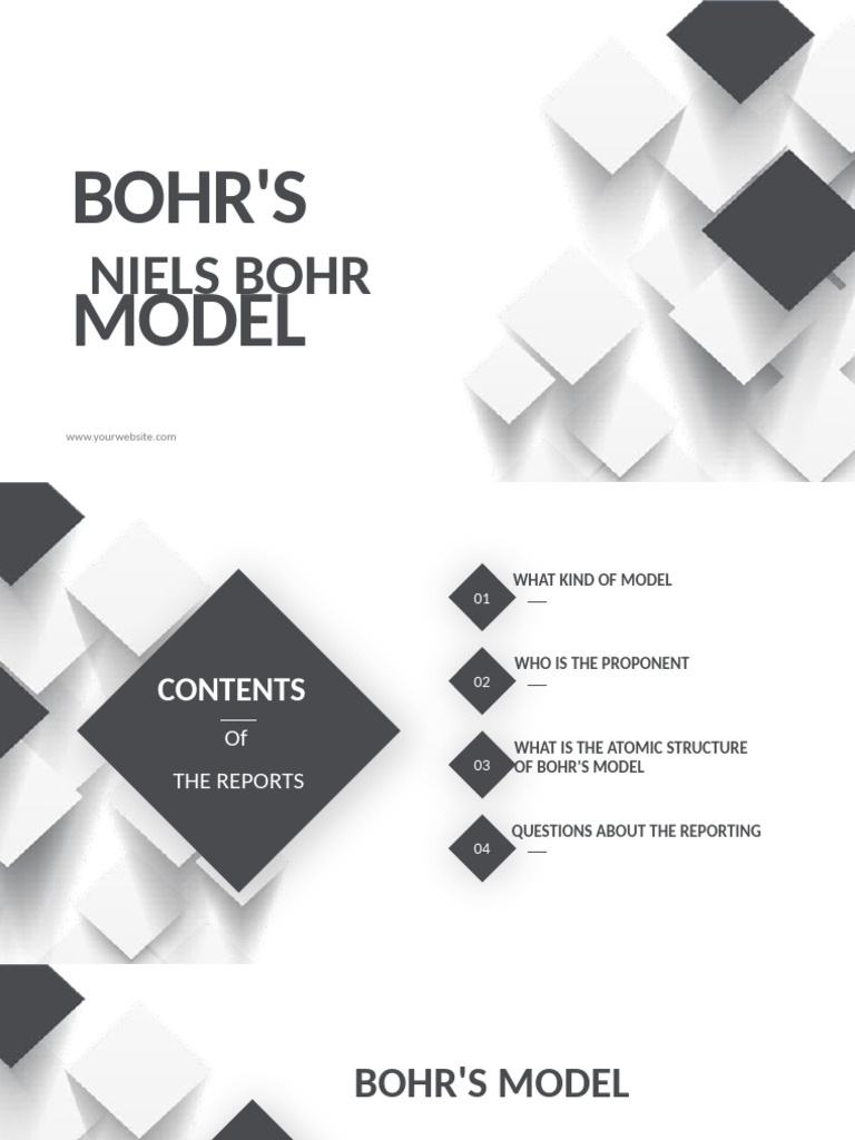 Bohr's Model-Wps Office | PDF | Niels Bohr | Atoms
