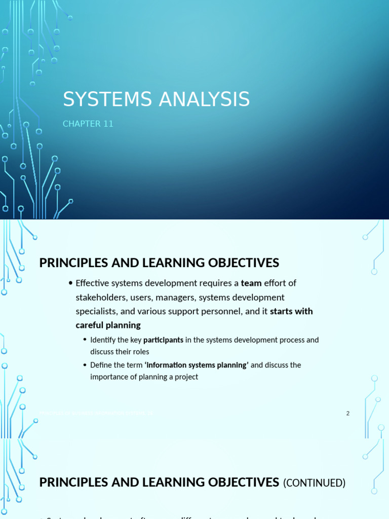Chapter 11 - Systems Analysis 2.0 | PDF | Software Development Process | Software Prototyping