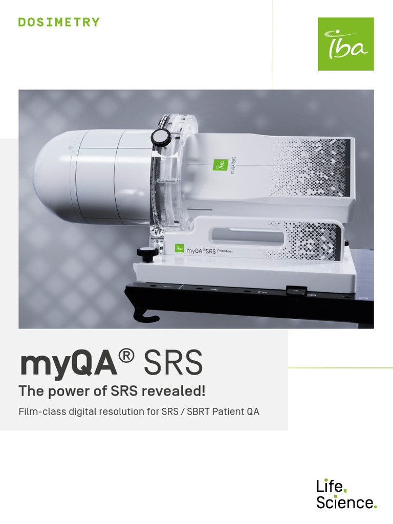 myQA® SRS: Film-Class Patient QA Solution | PDF | Pixel | Dosimetry