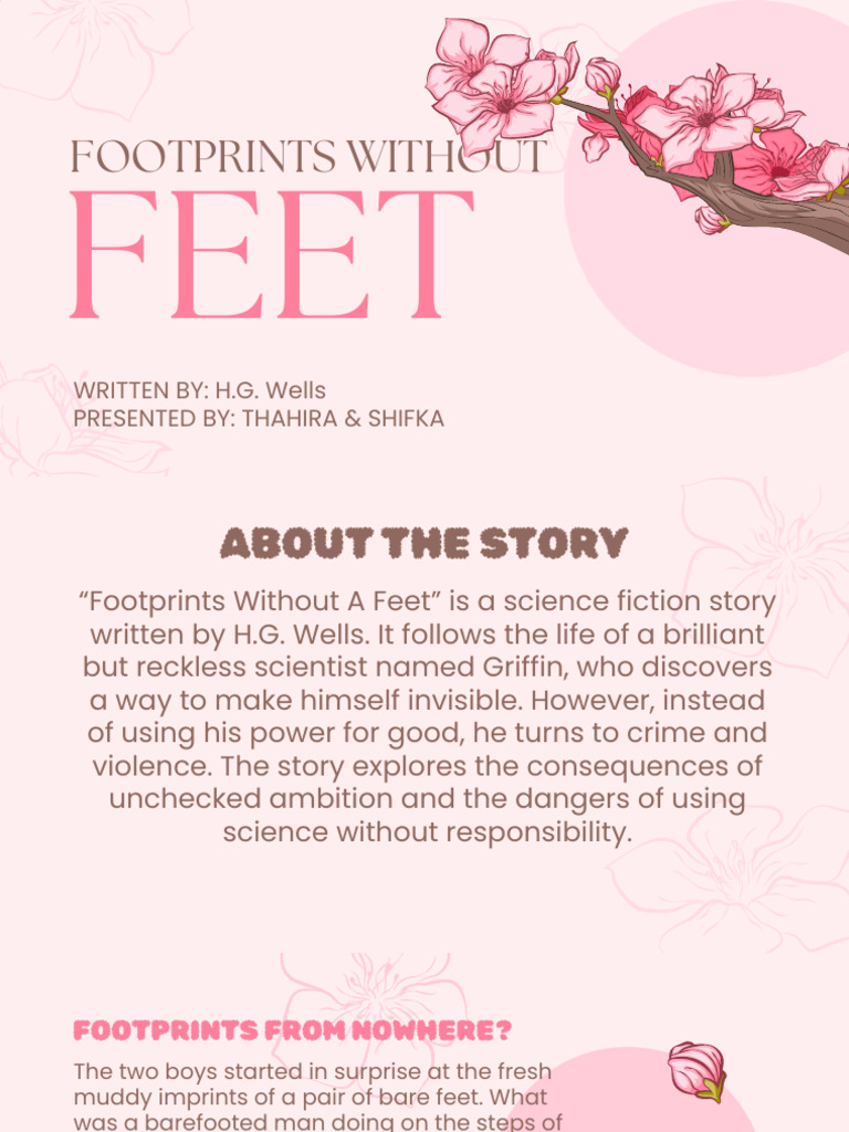 H.G. Wells' "Footprints Without Feet" | PDF