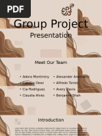 Green and Cream Abstract Pastel Group Project Slide Presentation ...