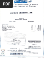 Matric Statement of Results | PDF