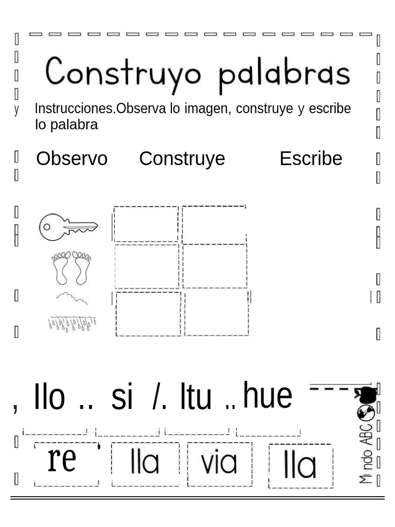 Formar Palabras | PDF