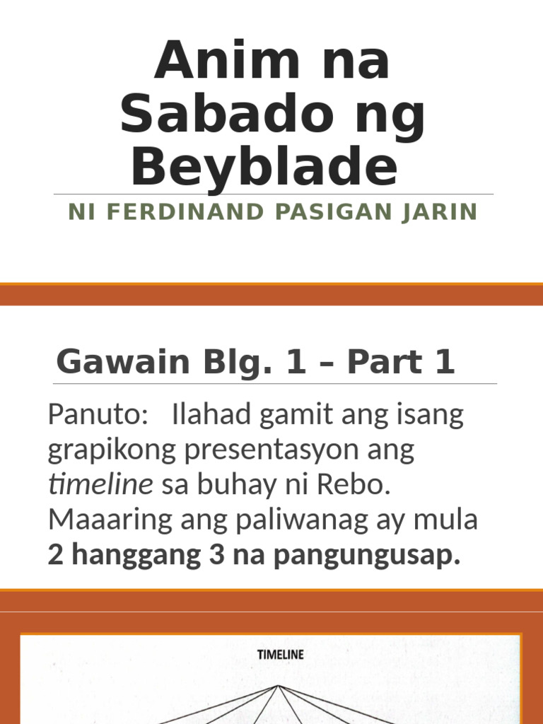 Anim Na Sabado NG Beyblade | PDF