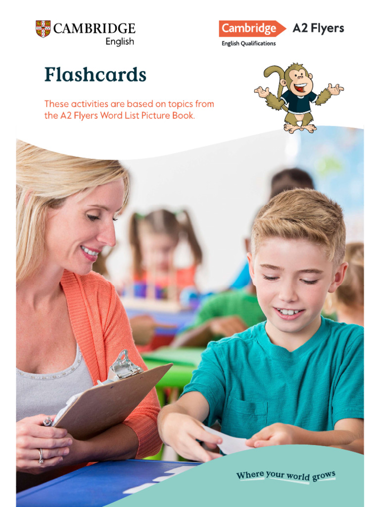 Yle Flyers Word List Flashcard | PDF