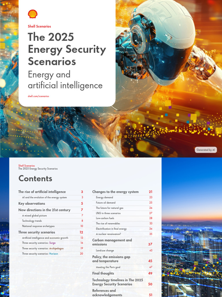 Shell's 2025 Energy Security Scenarios | PDF | Photovoltaics | Climate ...