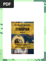 Ethiopian Bible English Complete Books The Entire Text With Missing Deuterocanonical Apocrypha ...