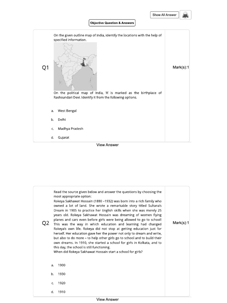 Ch5 Civics Extra Marks | PDF