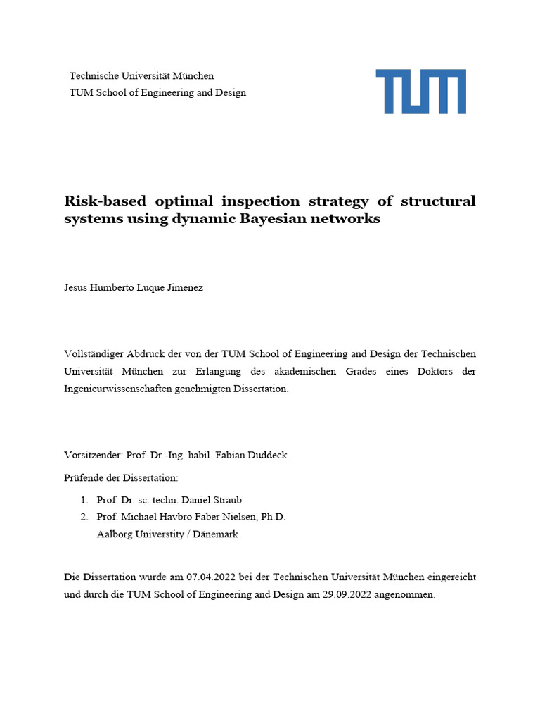 Risk-Based Inspection Strategies Using DBNs | PDF | Bayesian Network ...