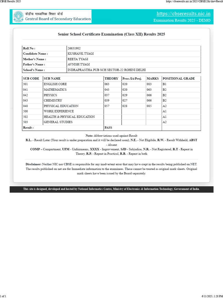 Secondary Board Certificate | PDF | Secondary Education | Educational Stages