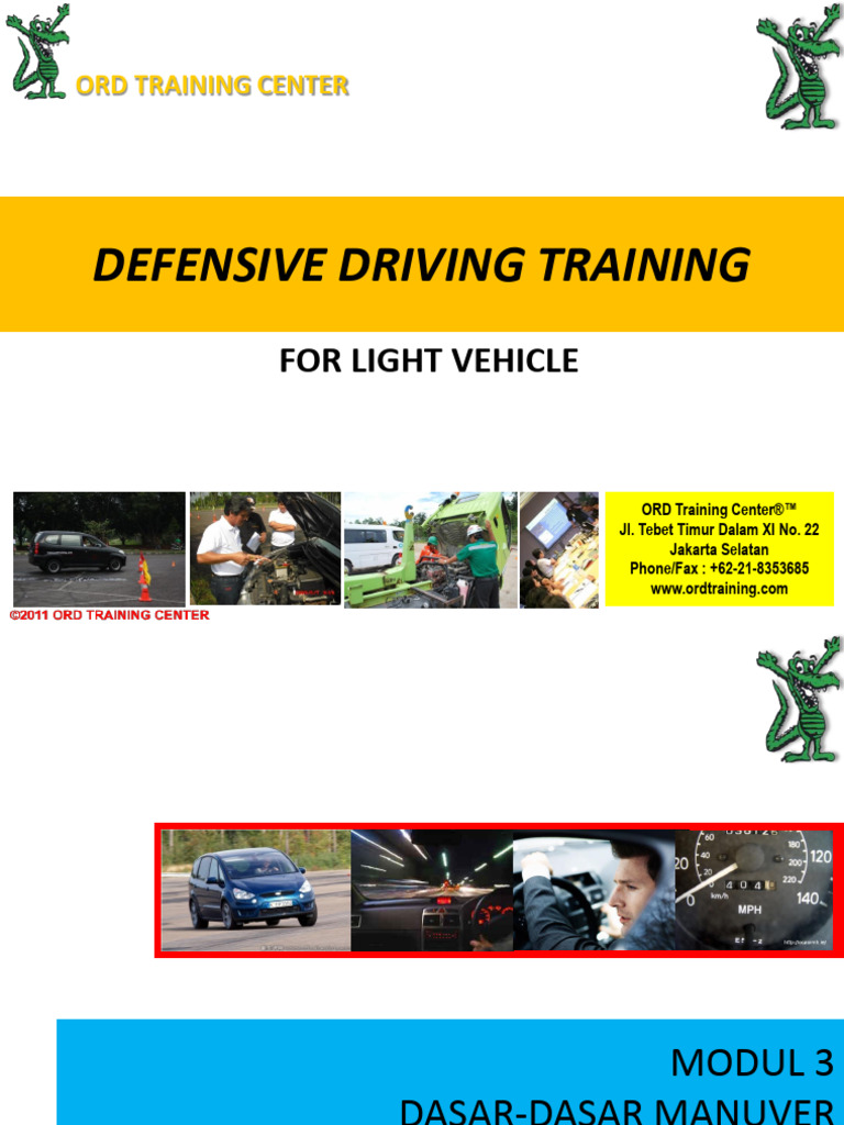 Pelatihan Mengemudi Defensif ORD | PDF
