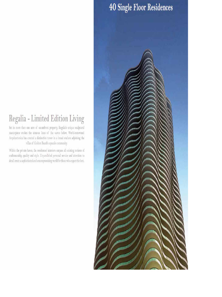 Regalia Brochure | PDF