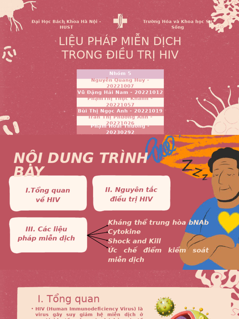 Liệu Pháp Miễn Dịch Trong Điều Trị Hiv: Trường Hóa và Khoa học Sự Sống ...