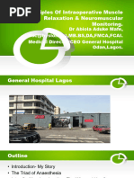 Nursing Managment of Continuous Nmba Train of Four Quick Reference 6 1 ...