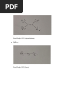 Hybridization and Molecular Geometry Chart | PDF