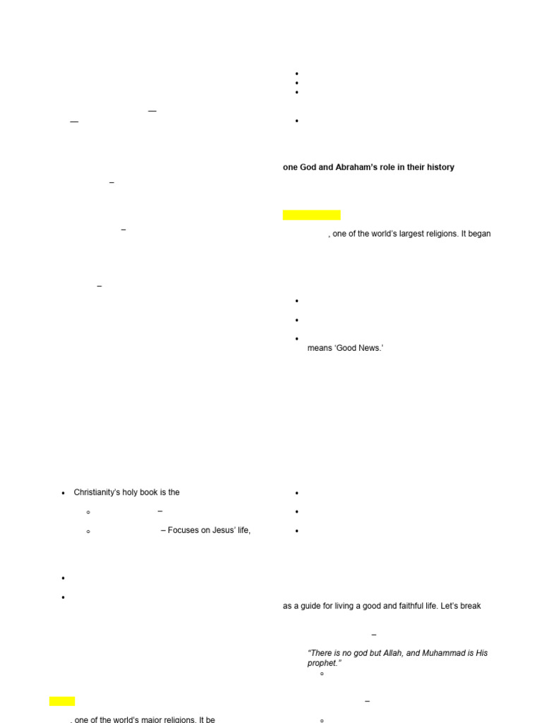 Grade 11 Humss World Religion | PDF | Noble Eightfold Path | Prophets ...
