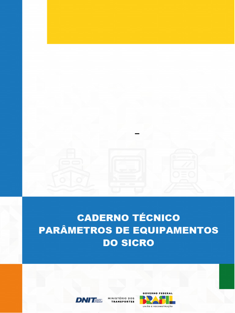 Caderno Tecnico Parametros de Equipamentos Ref Out 2024 | PDF | Bomba | Transporte