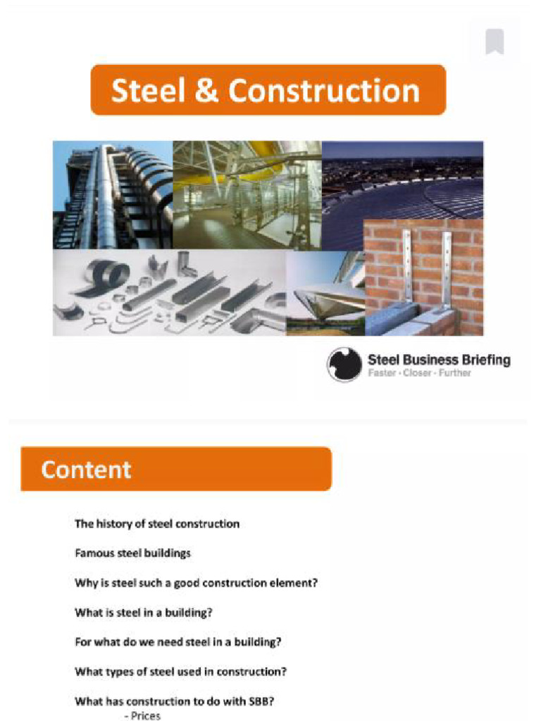 Steel Structure | PDF
