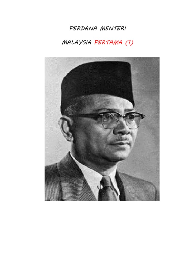 Perdana Menteri 1-6 | PDF