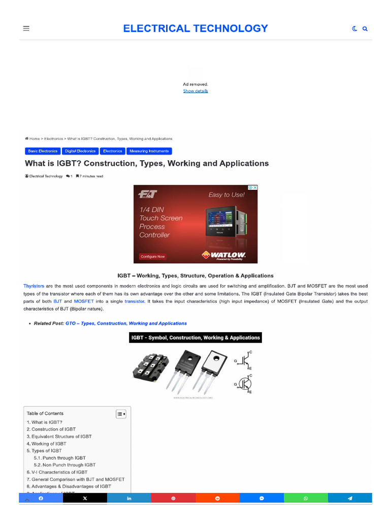 IGBT | PDF